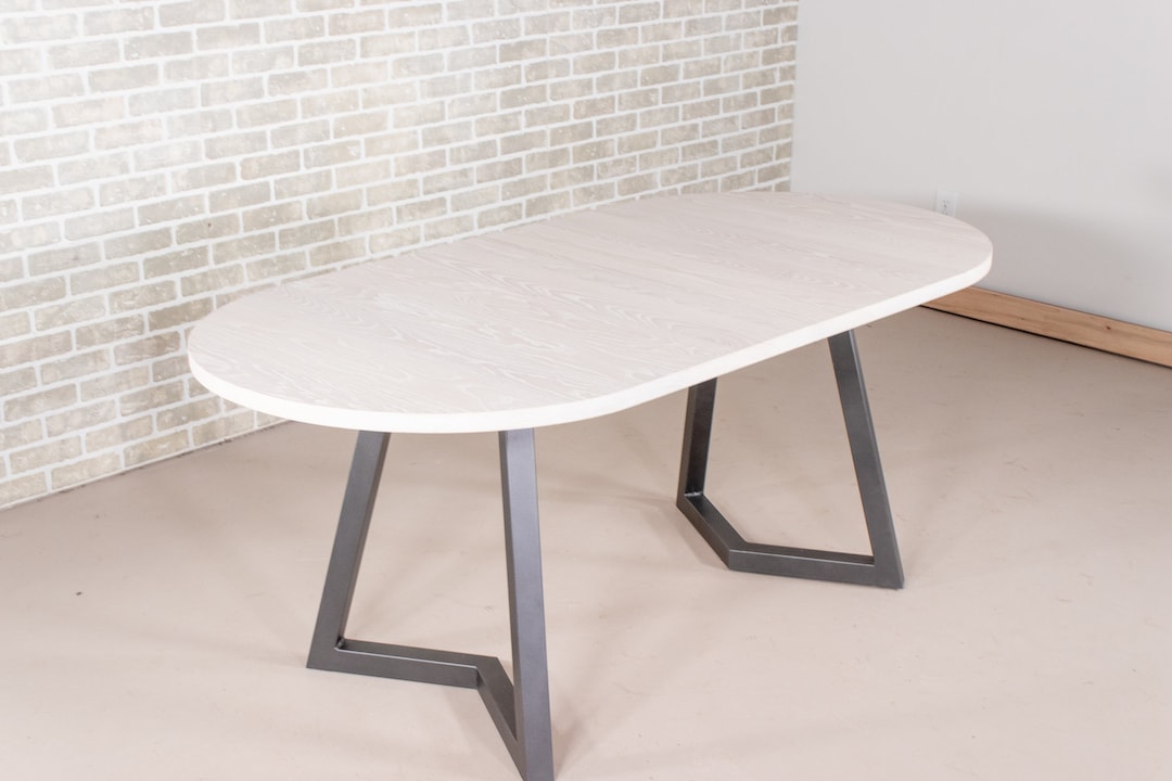 Extendable Kitchen Table, White Oval Dining Table With Leaves, White ...