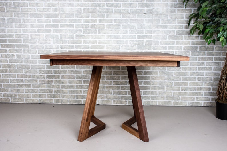 Extendable Square Dining Table, Small Extendable Kitchen Table, 42 Inch ...