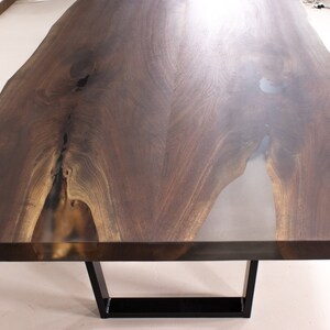 12 Foot Conference Table, Conference Room Table in Book Matched Walnut ...