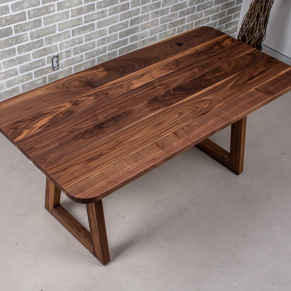 Walnut Dinning Table - Etsy