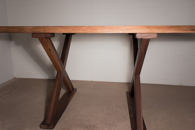 Farmhouse Dining Table Rustic Live Edge Table Live Edge - Etsy