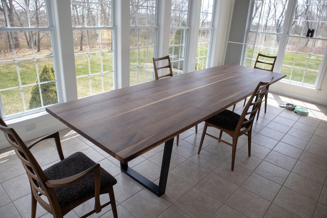 10 Foot Table for Dining Room or Boardroom, Large Dining Wood Table ...
