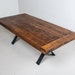 Rustic Dining Table, Large Farmhouse Kitchen Table, Farmhouse Dining ...