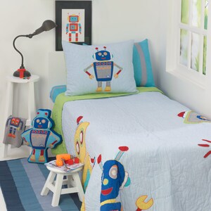 Robot Bedding - Etsy