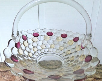 Glass Easter Basket | Etsy