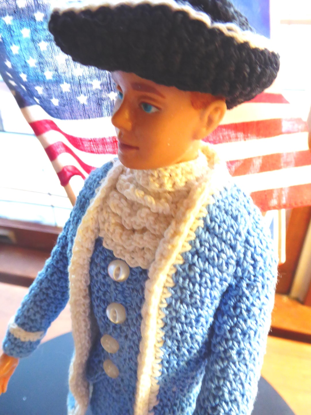 Vintage Ken Doll Historical Costume 8 Piece Colonial Outfit Complete ...