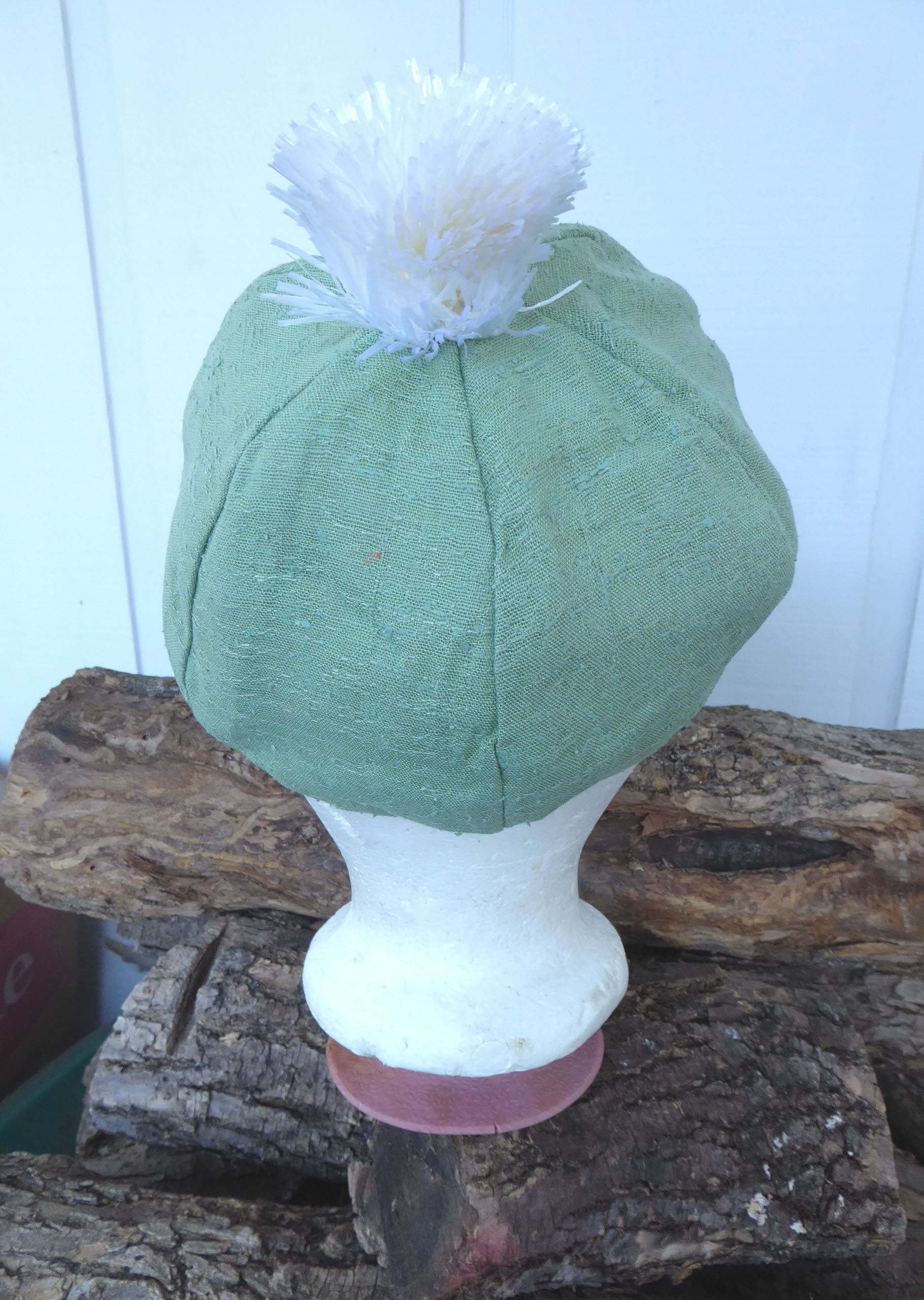 Groovy 1960s Mint Green Mod Ladies Go Go Hat / Jockey Cap W/ - Etsy