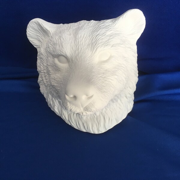 Ceramic Wolf Head - Etsy