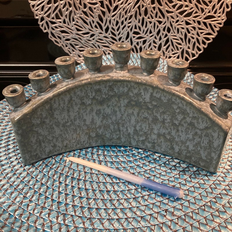 Ceramic Menorah - Etsy