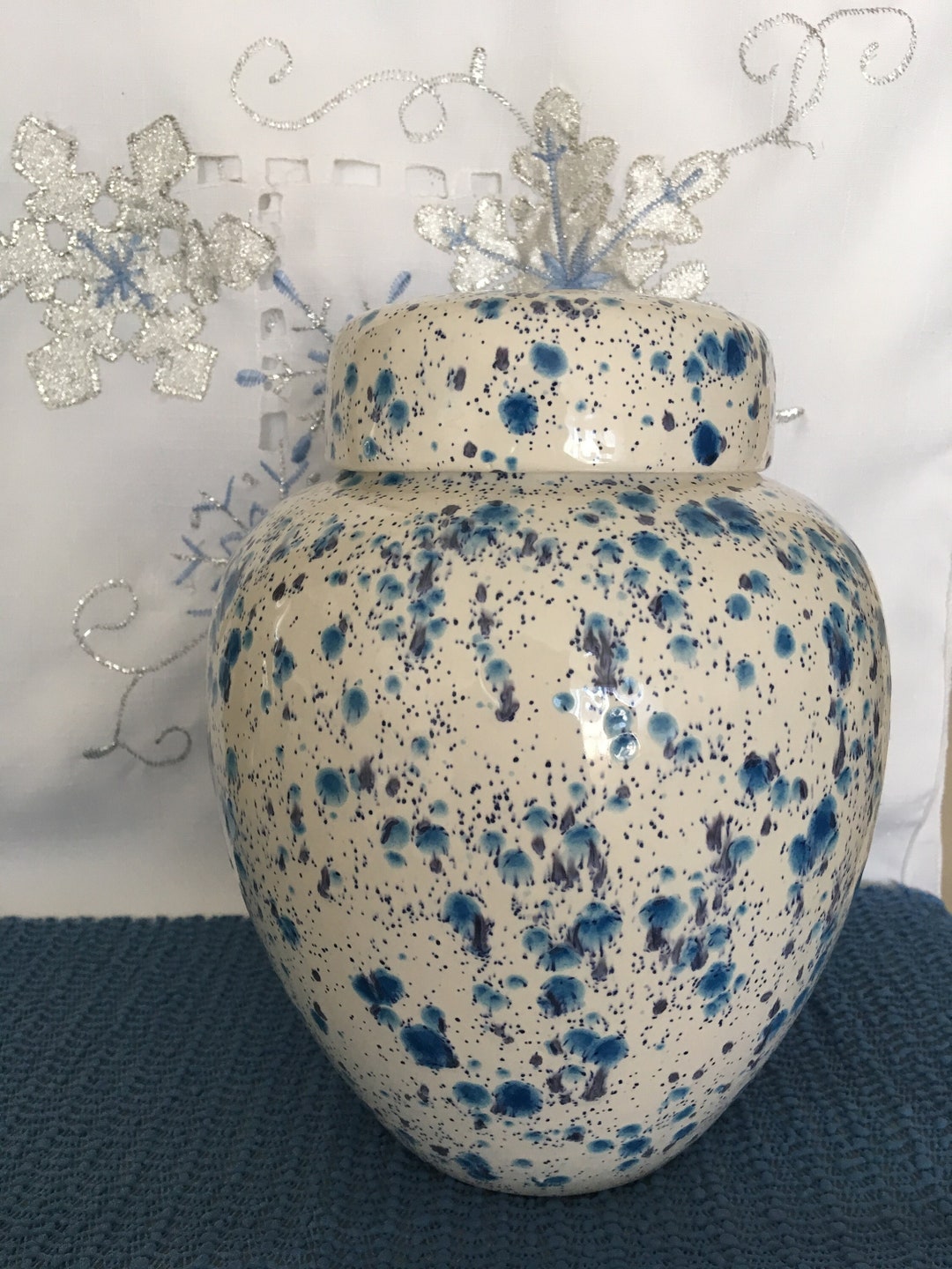 Ceramic Rose Jar Keepsake Urn - Etsy