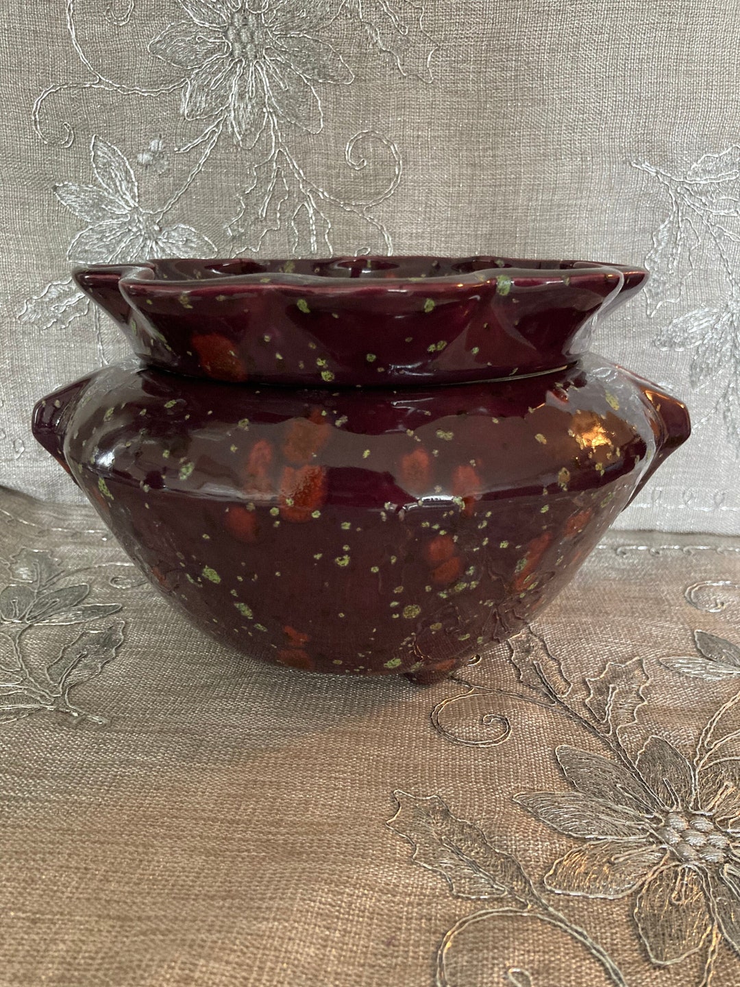 LARGE Ceramic African Violet Planter - Etsy