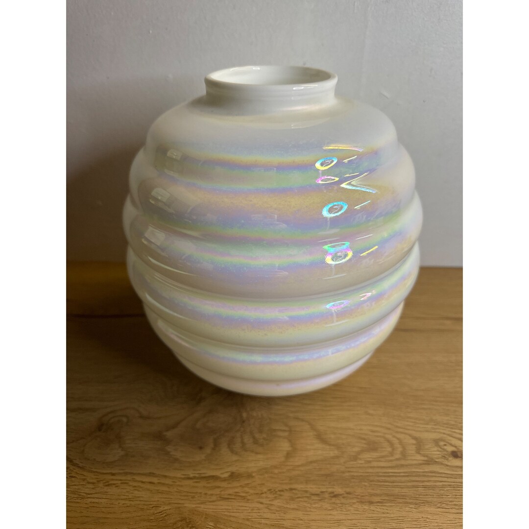Cambridge Beehive Glass Vase 10 Tall, 9.5 in Diameter Beehive Hand ...