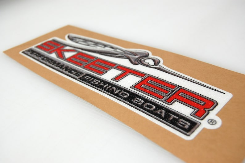 Skeeter Chrome - Bass Boat Carpet Graphic - Decal Logo - Etsy