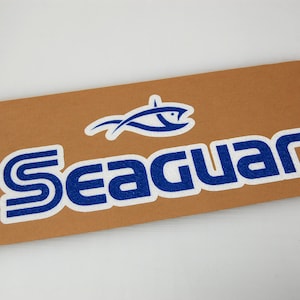 Seaguar - Bass Boat Carpet Graphic - Decal Logo - Etsy