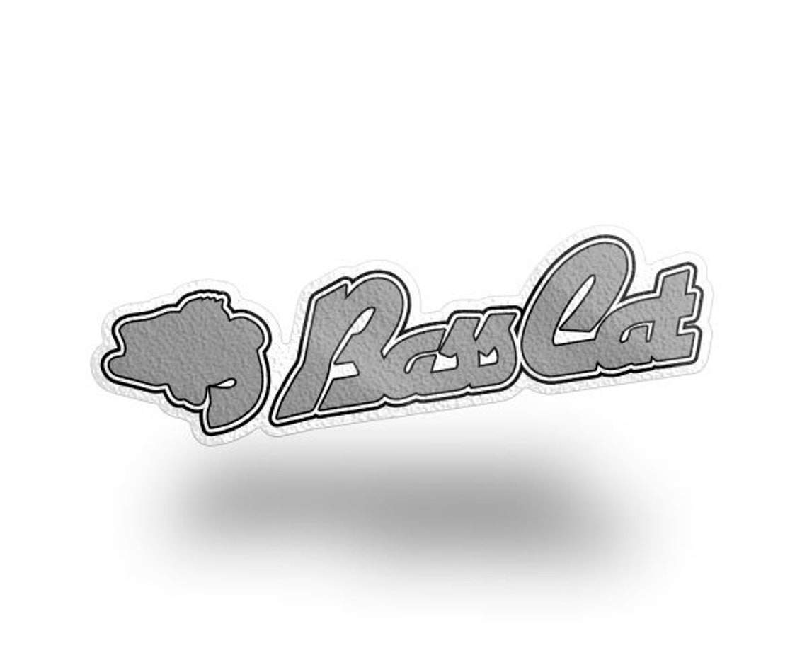 Bass Cat Bass Boat Carpet Graphic Decal Logo - Etsy