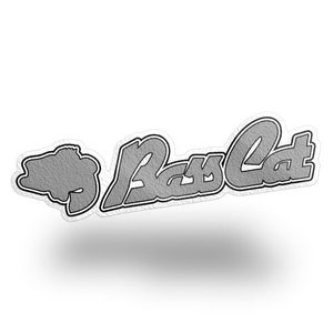 Bass Cat - Bass Boat Carpet Graphic - Decal Logo - Etsy