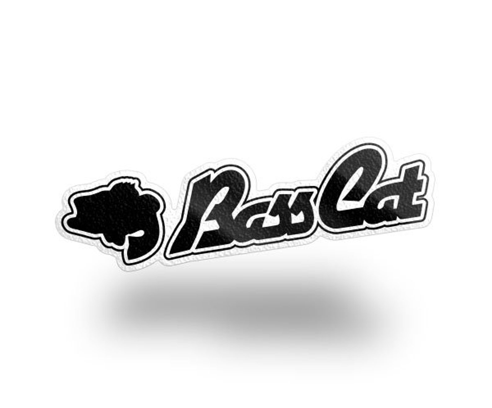 Bass Cat Bass Boat Carpet Graphic Decal Logo - Etsy