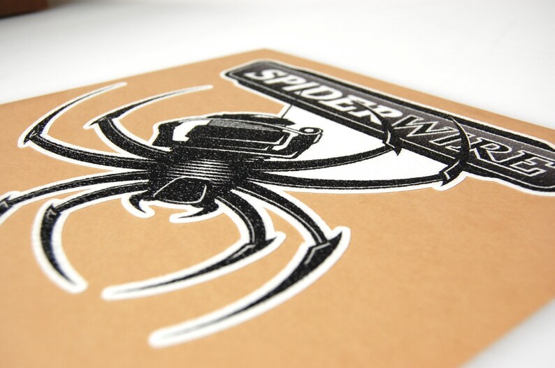 Spider Wire - Bass Boat Carpet Graphic - Decal Logo - Etsy