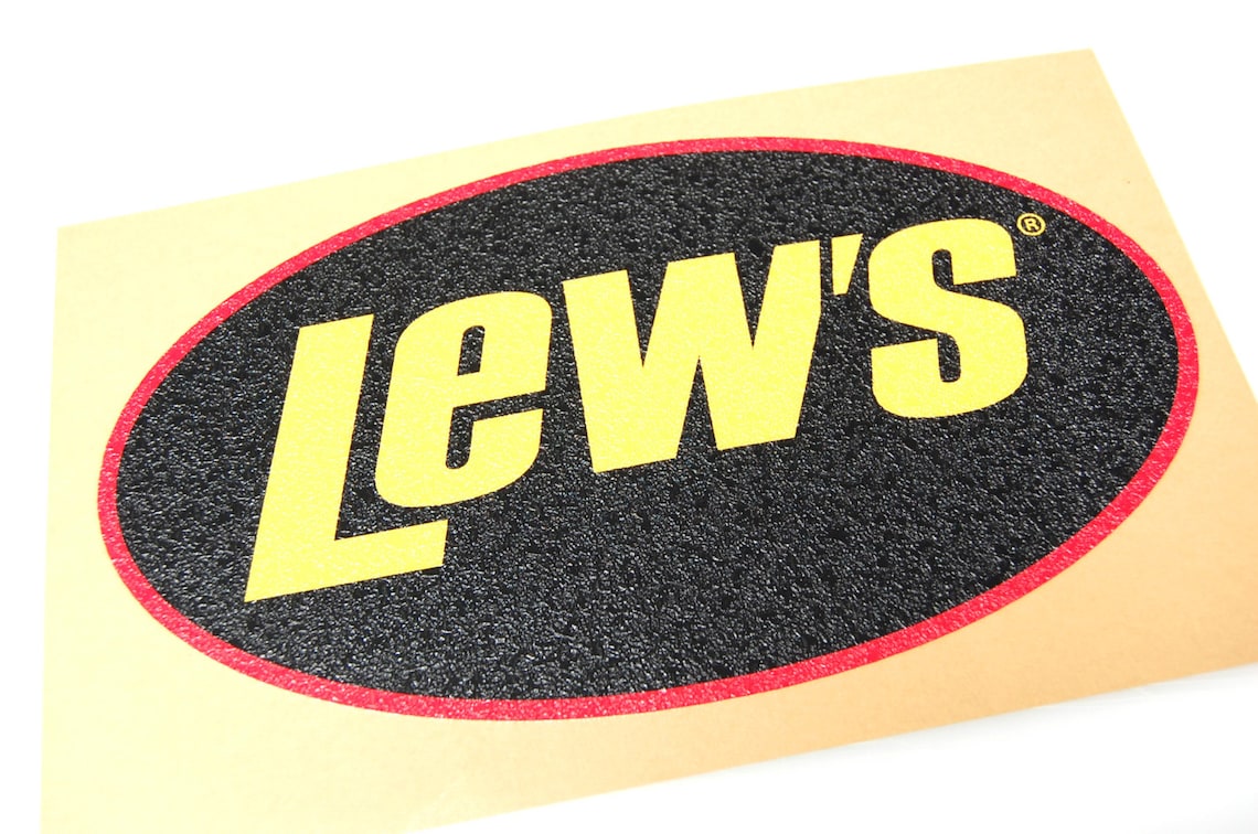 Lews - Bass Boat Carpet Graphic - Decal Logo - Etsy