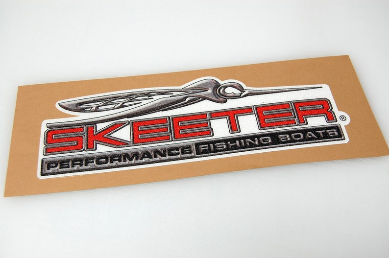 Skeeter Chrome - Bass Boat Carpet Graphic - Decal Logo - Etsy