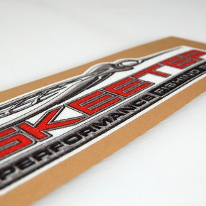 Skeeter Chrome - Bass Boat Carpet Graphic - Decal Logo - Etsy