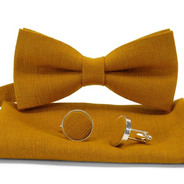 Mustard Tie - Etsy
