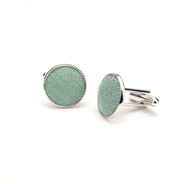 Green Cufflinks - Etsy