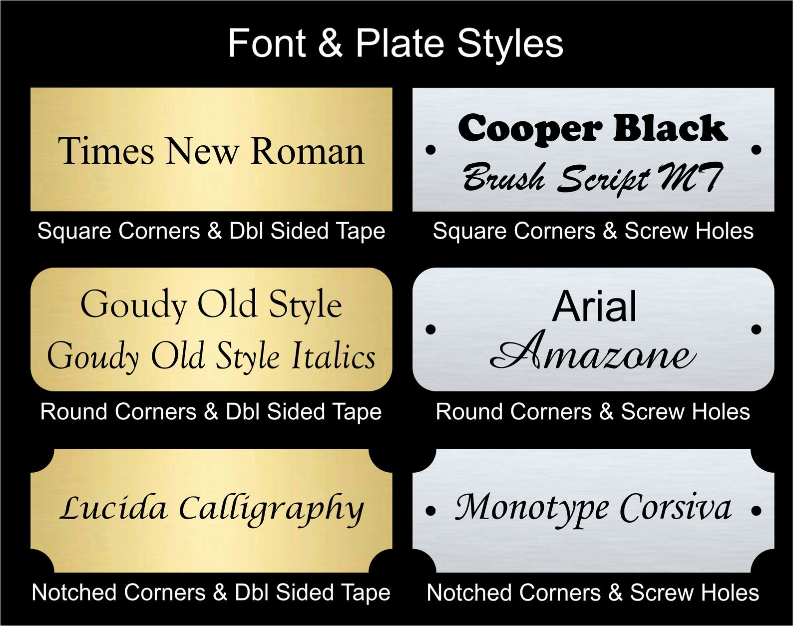 1x3 Custom Personalized Gold or Silver Aluminum - Etsy