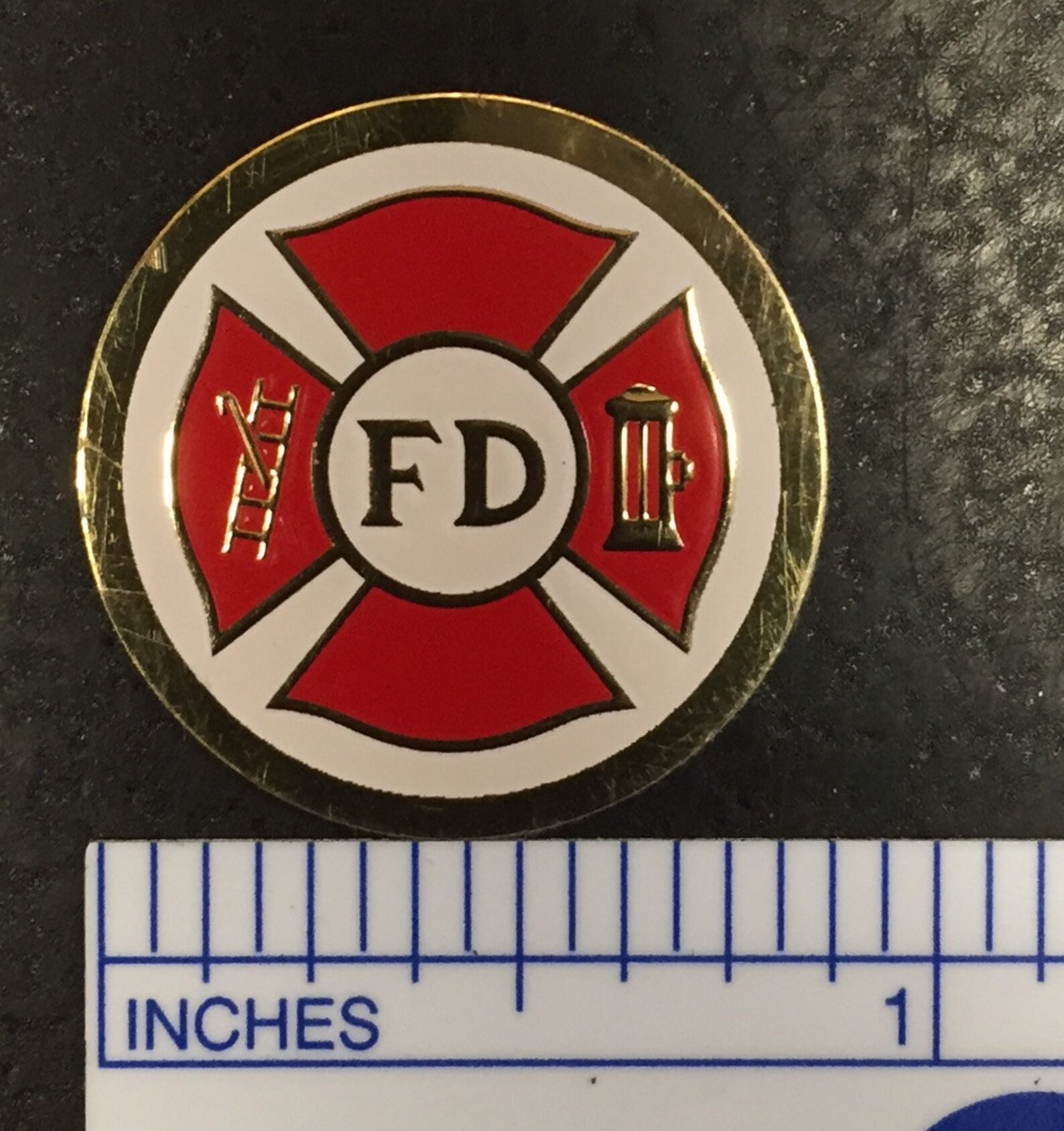 7/8 Fire Department Fighter Fighter FD Maltese Cross - Etsy