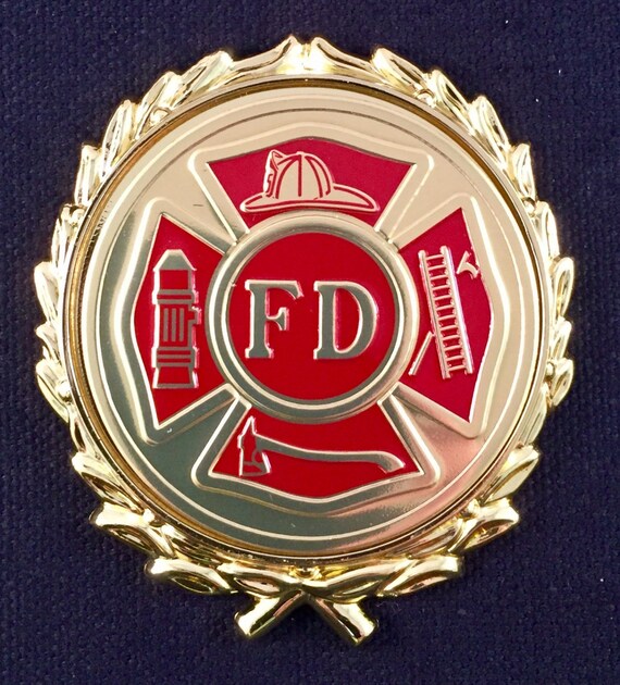 Fire Department / FD Maltese Cross Emblem Insignia for - Etsy