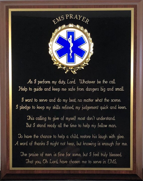 Paramedics Prayer