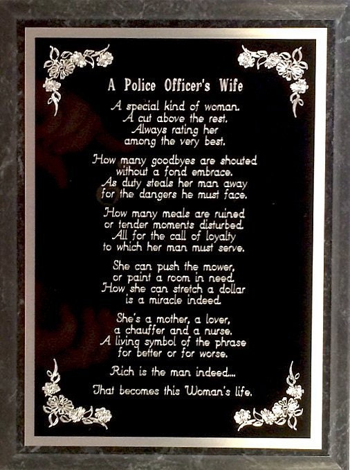 Fallen Police Officer Poem