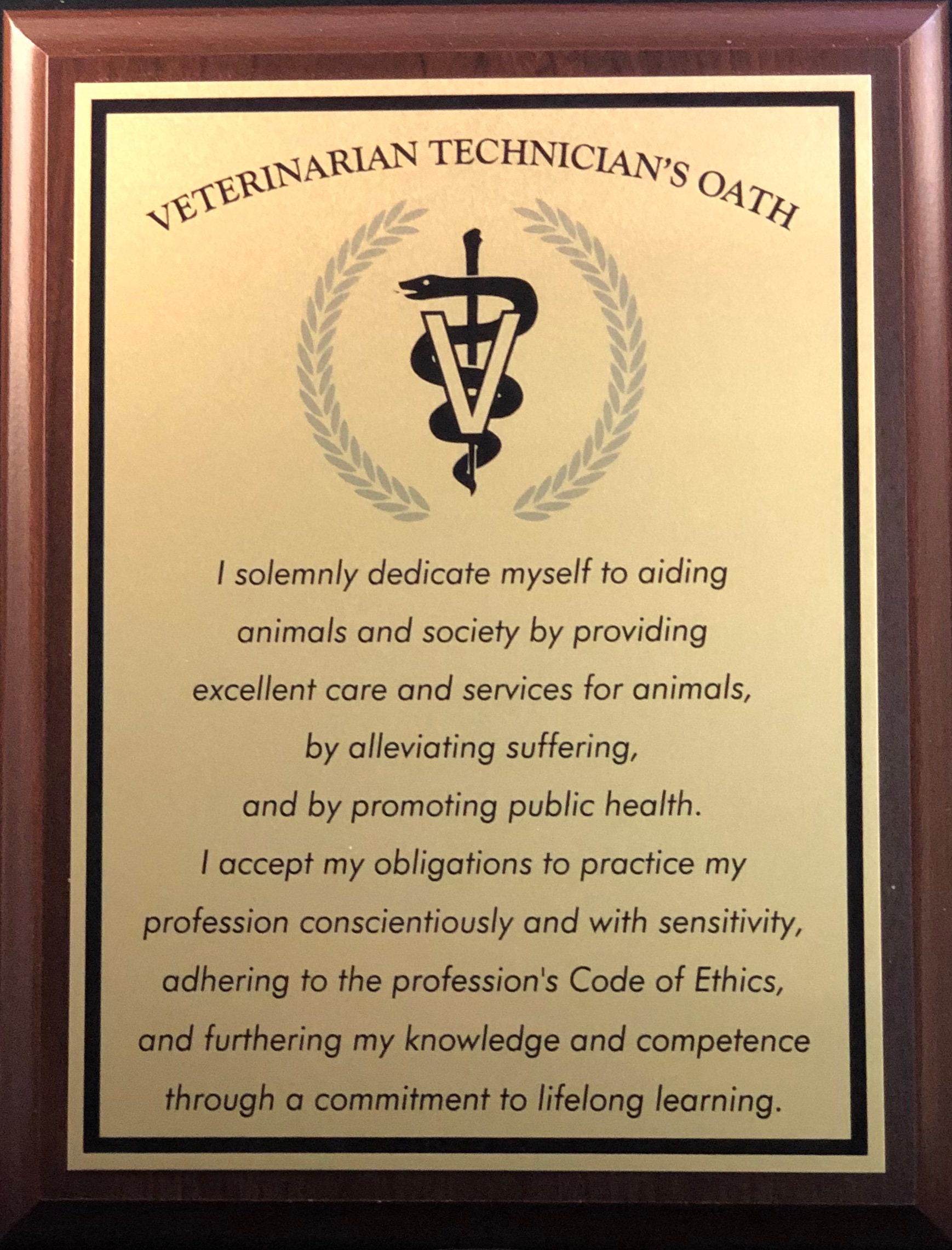 Vet Tech Oath