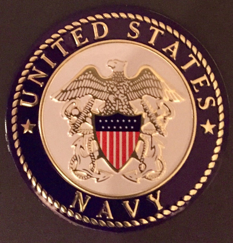 USN / Military / United States Navy Emblem Insignia for - Etsy