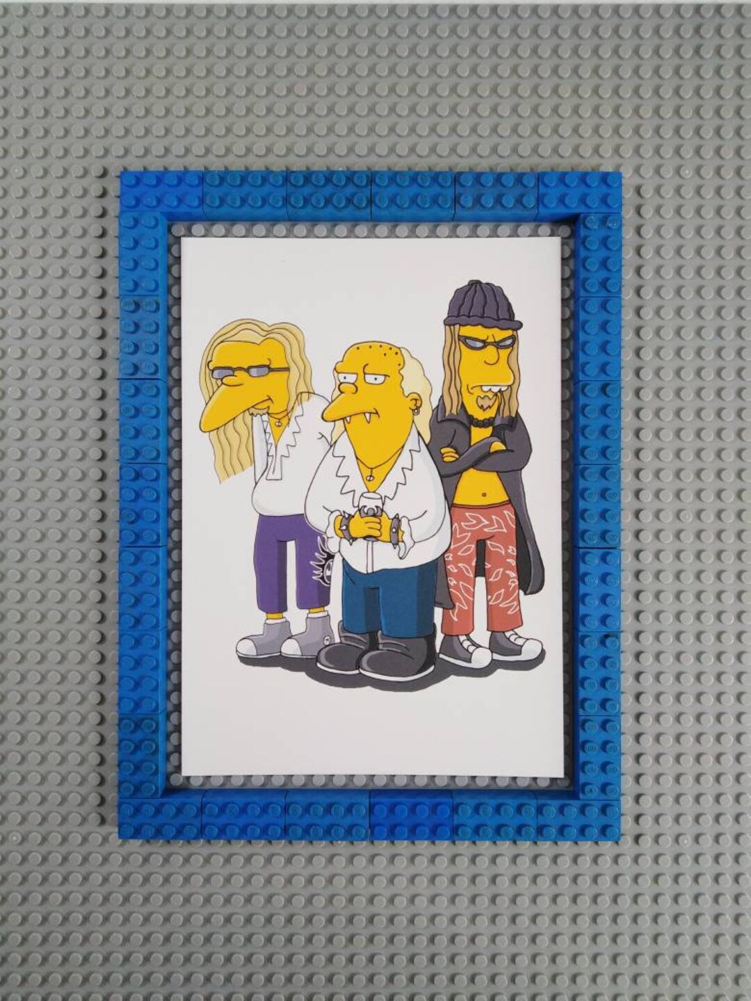Illustration Wrestling Simpsons the Simpsons Print the Brood Digital ...