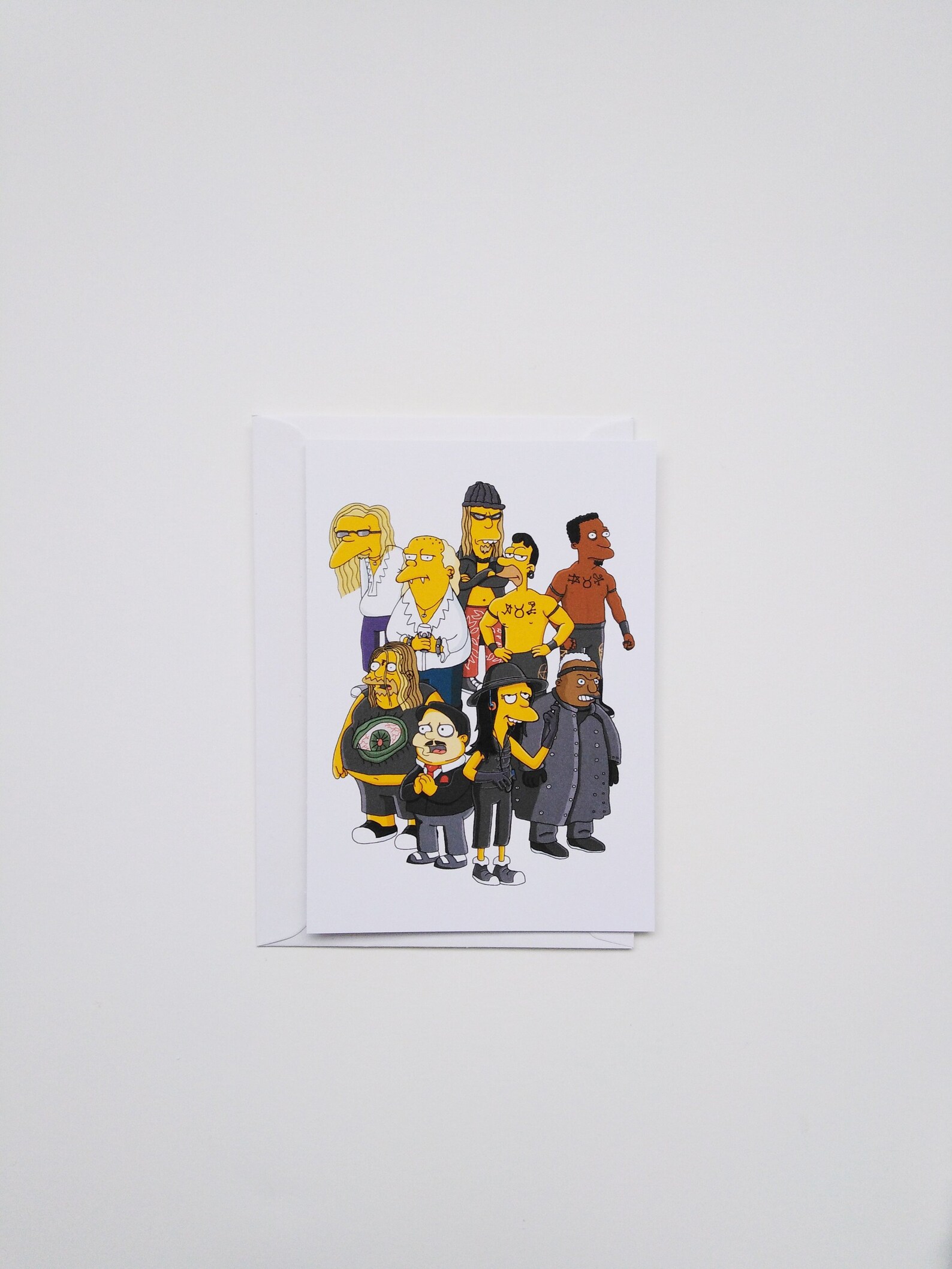 Attitude Era Greetings Card Birthday Card Simpsons Card - Etsy