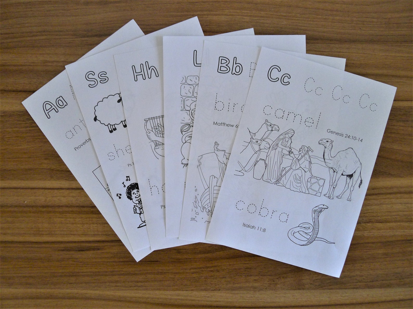 JW Kids Bible ABC 123 & COLORS Worksheets/book for Children | Etsy