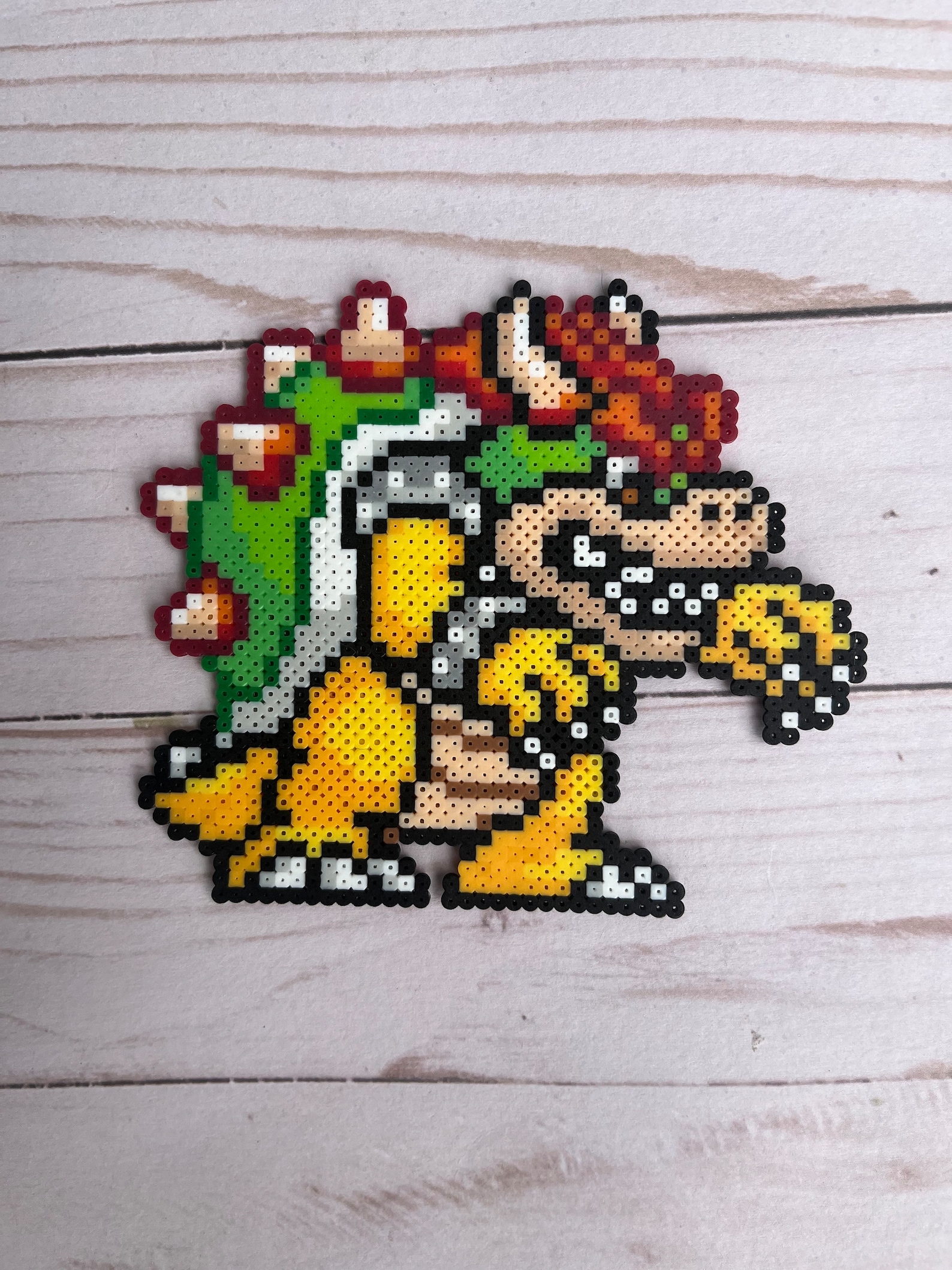 Bowser Perler Bead Art - Etsy