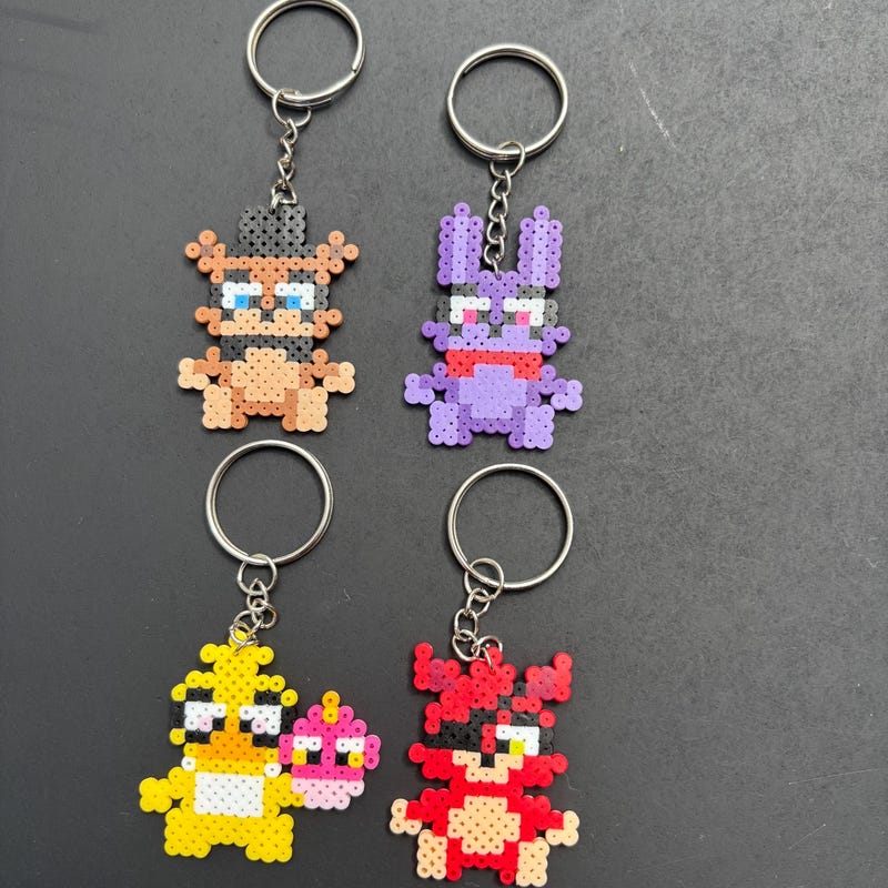 Five Nights at Freddys Perler Beads - Etsy