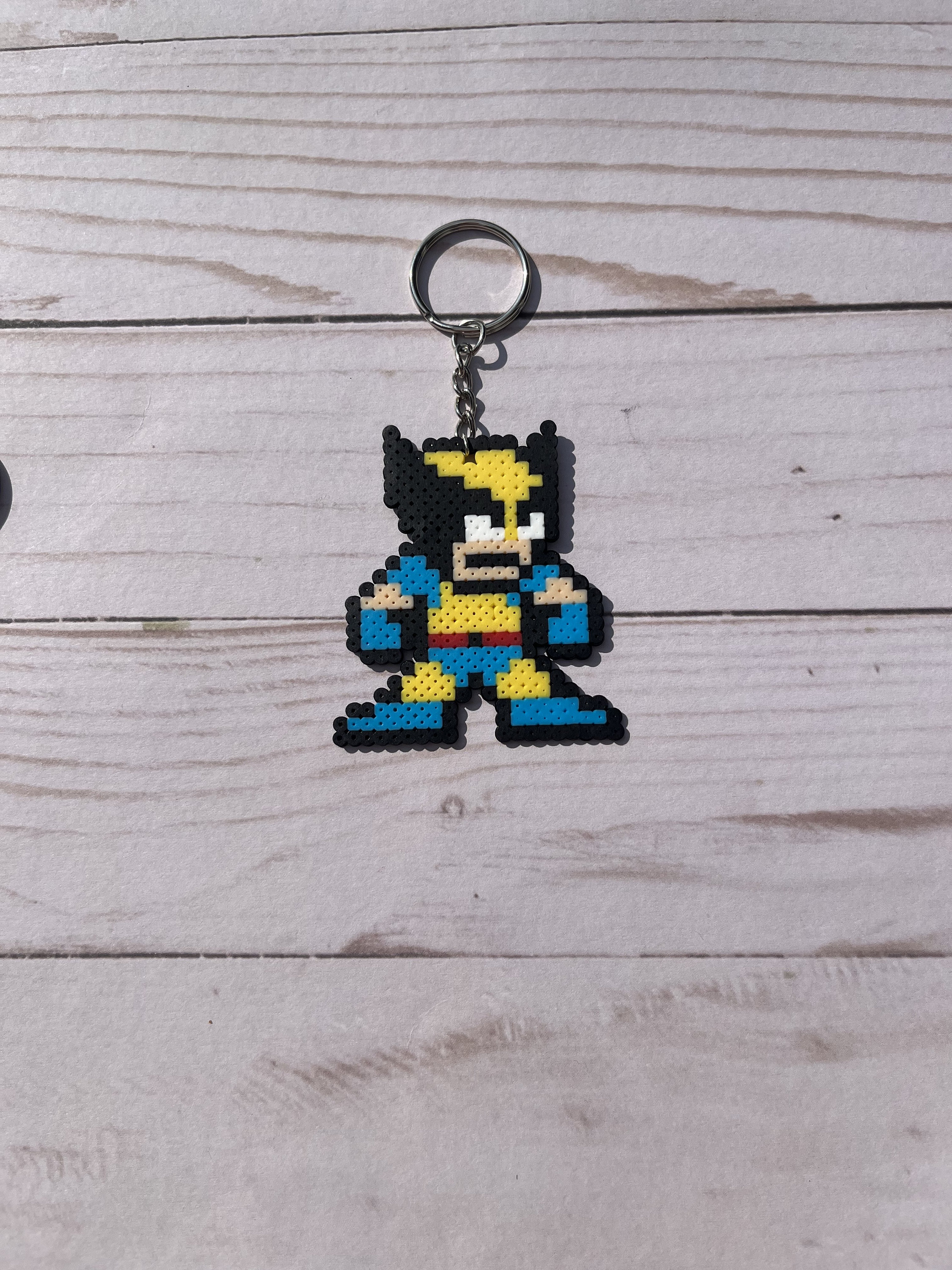 X-men Character Perler Bead Keychain - Etsy