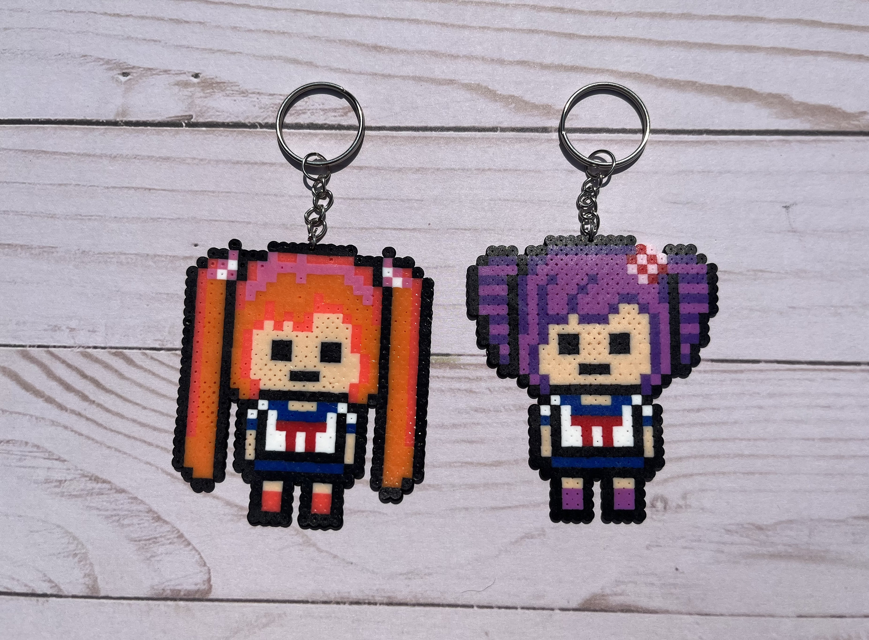 Yandere Simulator Perler Bead Keychain - Etsy
