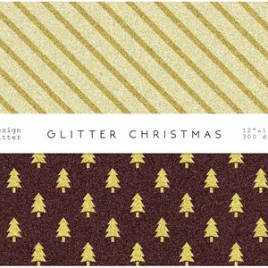 80% Until New Year - Christmas Glitter Digital Papers · Glitter and ...