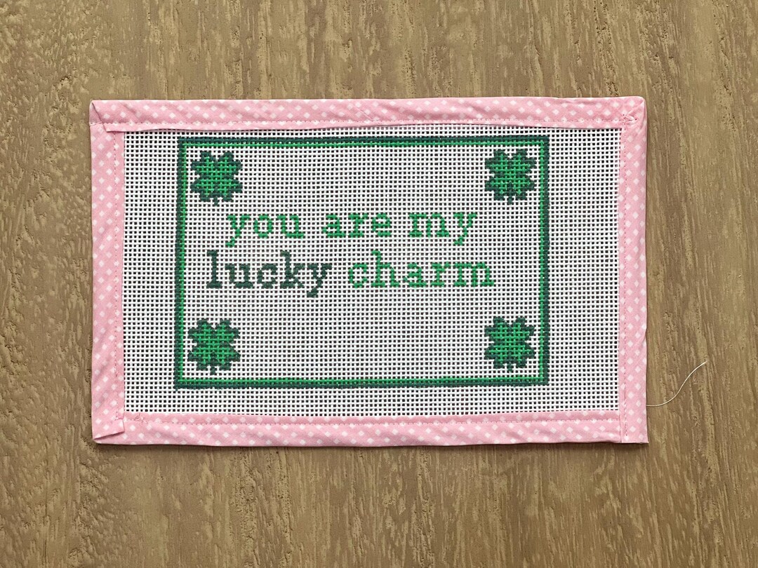 My Lucky Charm Needlepoint Canvas - Etsy