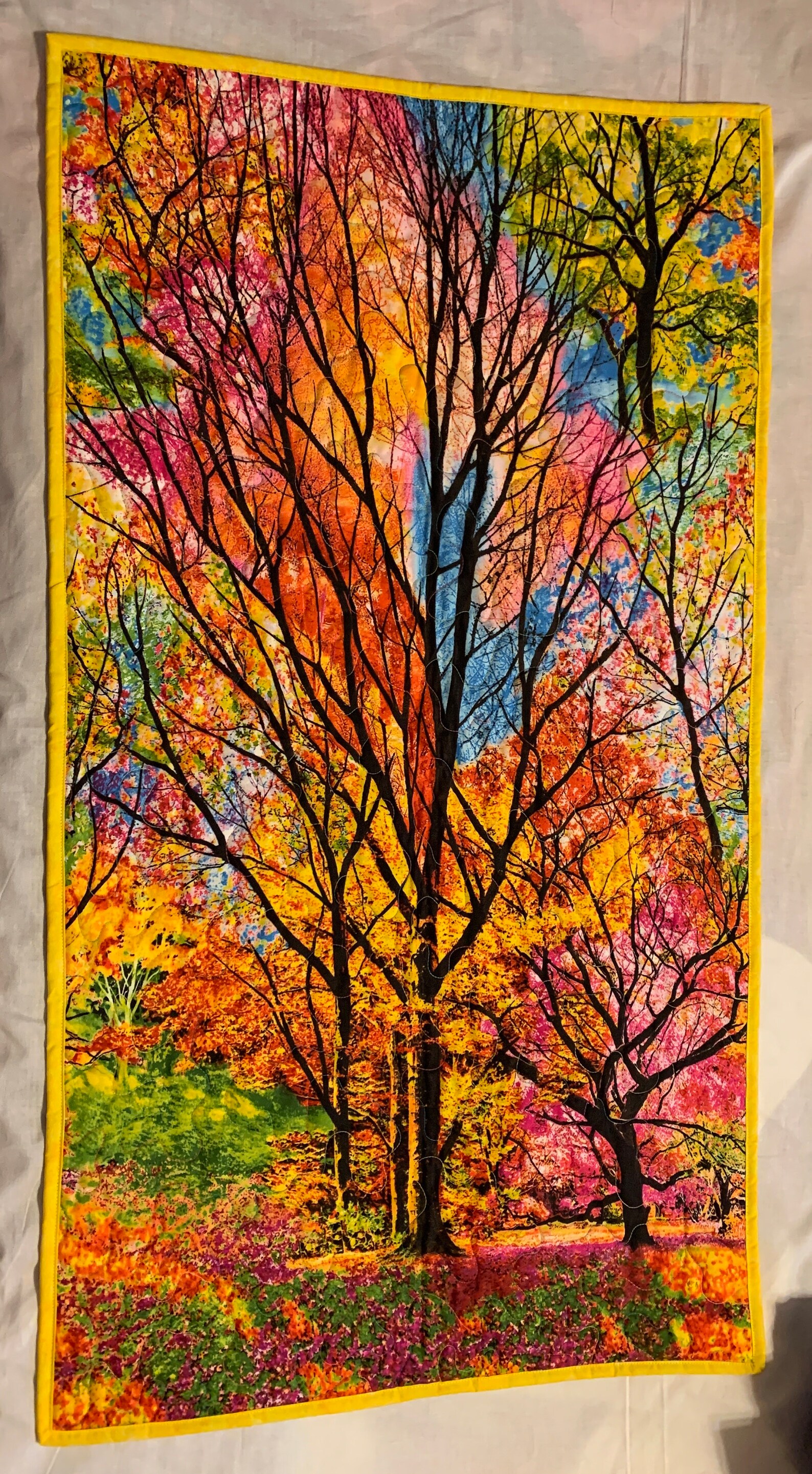 Nature Scenes Quilted Wall-hanging Banner - Etsy