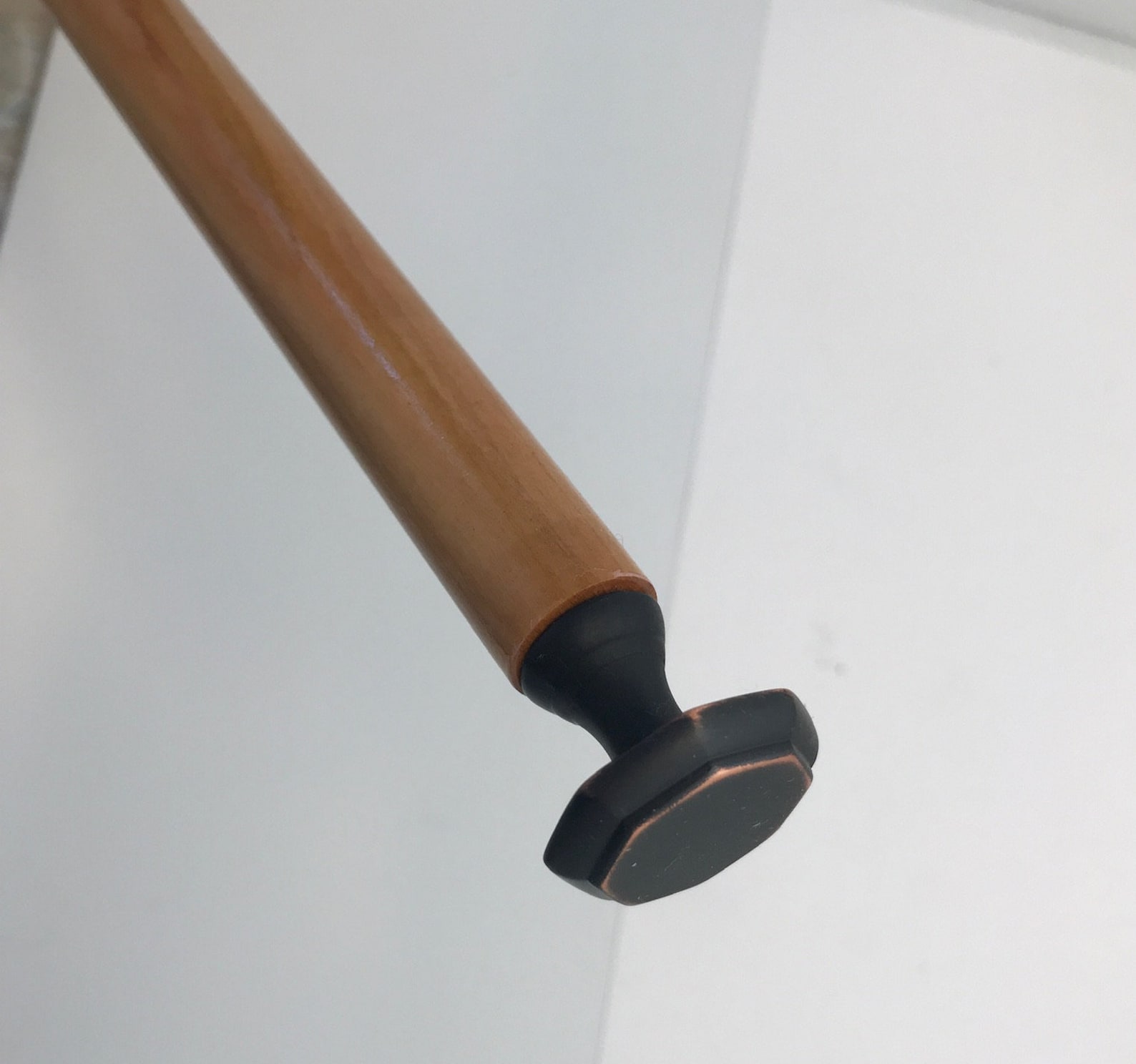 3/4" X 15-36" Cherry Wood Hanging Rod for Quilt, Tapestry, Banner ...