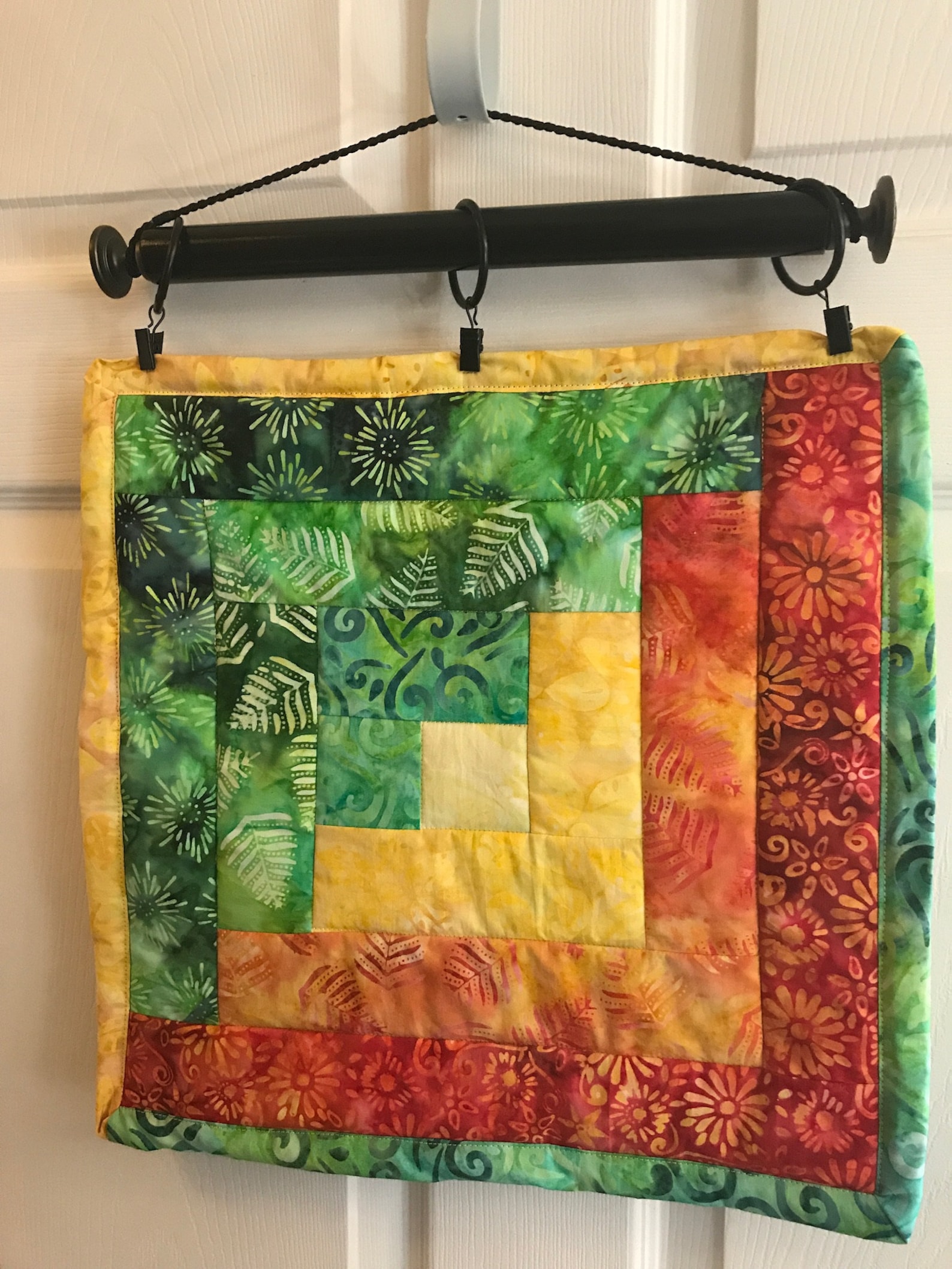 21 46 Painted Chunky Hanging Rod for Quilt | Etsy