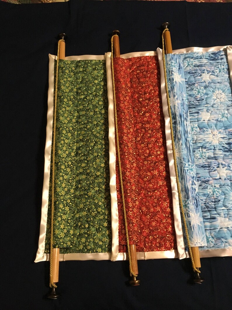 Winter Quilted Wall-hanging Banner | Etsy