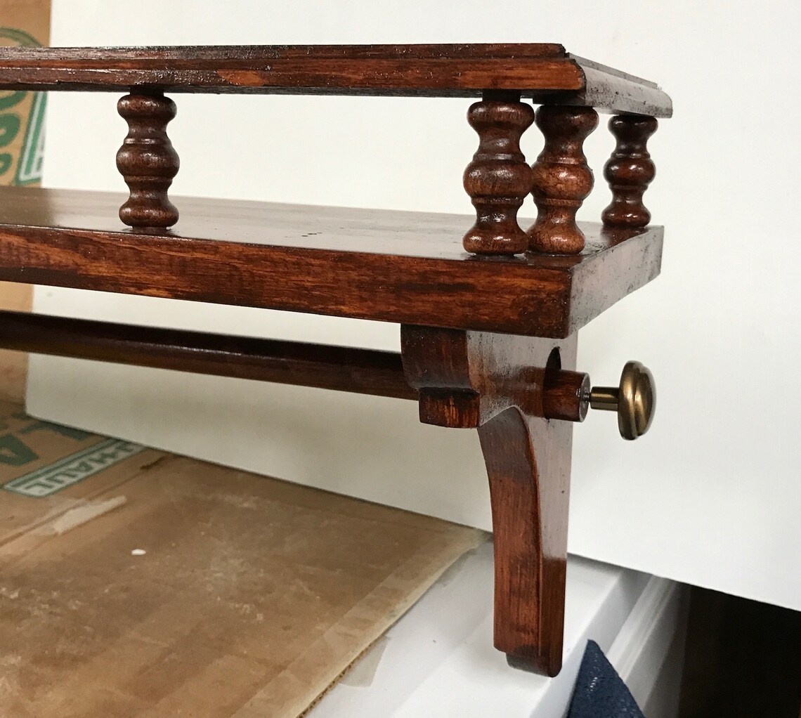 Custom Quilt/banner Display Shelf Half Railed 32 - Etsy