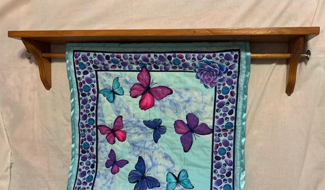Custom Small Quilt Display Shelf Wall-hanging Shelf Simple - Etsy