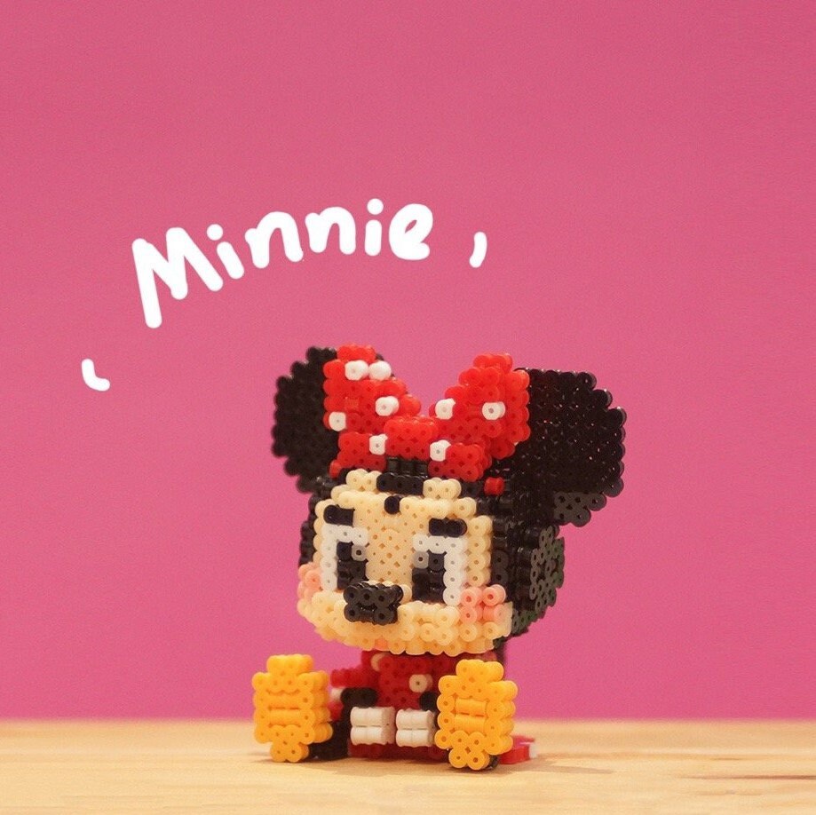 3D Perler Kit Set Mickey and Friends With Tutorial mickey/minnie/pluto ...
